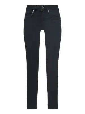 LIU •JO Slim Fit Twill Pants Dark Blue