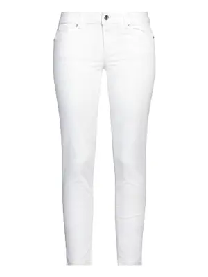 LIU •JO Slim Fit Twill Pants White
