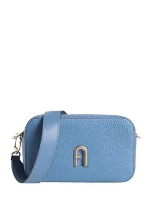 Furla Primula Mini Crossbody Woman Cross-body Bag Sage Green Size - Calfskin Blue