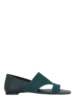 TOD'S TOD'S Leather Sandals Green