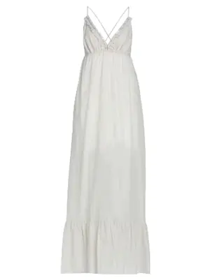 MANILA GRACE Maxi Dress - Beige
