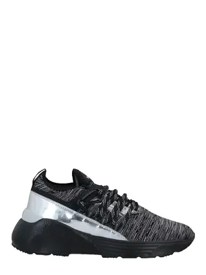 Hogan Soft Leather Sneakers - Black