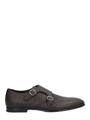 DOUCAL'S Calfskin Loafers Dark Brown