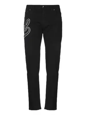 Dolce & Gabbana Pants Size Cotton, Elastane - Black