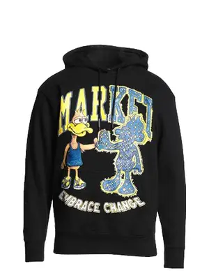 MARKET MARKET Fleece Hoodie Black
