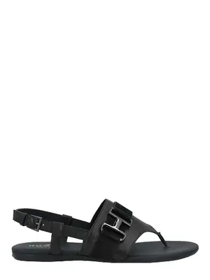 Hogan Thong Sandal - Black
