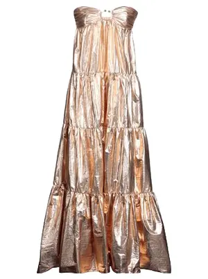 ANIYE BY ANIYE BY Military Maxi Dress Rose Gold