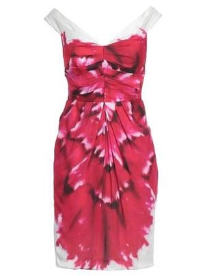 Moschino Viscose Mini Dress - Fuchsia