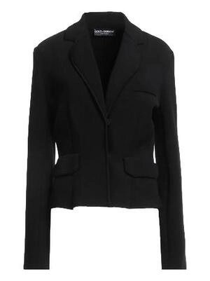 Dolce & Gabbana Knit Blazer Jacket - Black