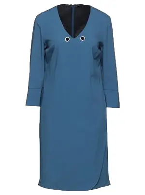 SEVENTY VENEZIA SEVENTY VENEZIA Mini Flared Dress Blue