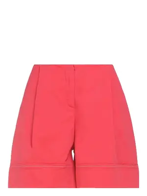 BALLANTYNE Cotton Blend Bermuda Shorts - Red