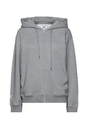 Kenzo KENZO French Terry Zip-Up Hoodie Grey