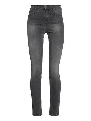 Emporio Armani Straight-leg Jeans In Stretch Denim - Grey