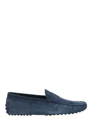 TOD'S Leather Loafers - Blue