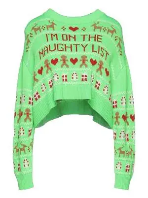 Philosophy Di Lorenzo Serafini Jacquard Knit Sweater - Green