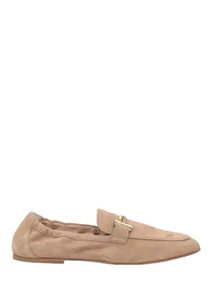 TOD'S TOD'S Leather Loafers Beige