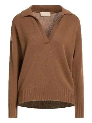 DRUMOHR Cashmere V-neck Sweater - Brown
