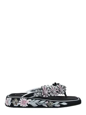 ROGER VIVIER Thong Sandal - Black