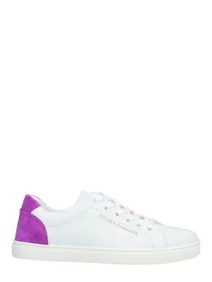 Dolce & Gabbana Sneakers In Calfskin - White