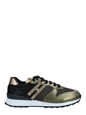 Hogan Sneakers With Glitter Detailing - Green