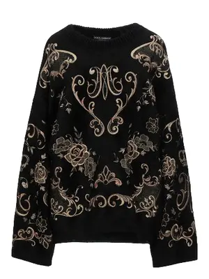 Dolce & Gabbana Knitted Sweater - Black