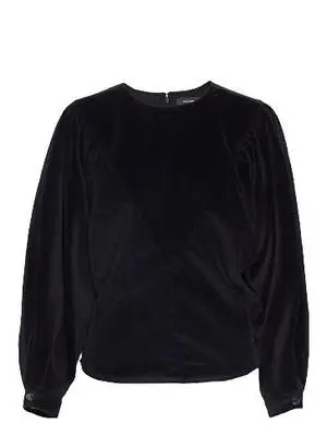 Isabel Marant Velvet Top - Black