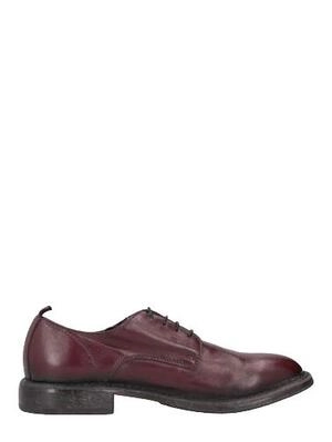 MOMA MOMA Lace-Up Burgundy Soft Leather Derbies
