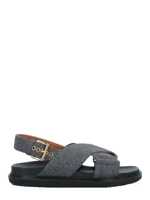 Marni MARNI Flannel Sandals Grey