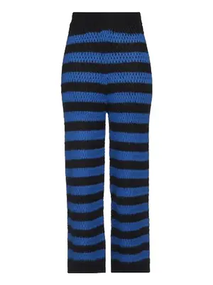 Red Valentino RED Valentino Striped Knit Pants Blue