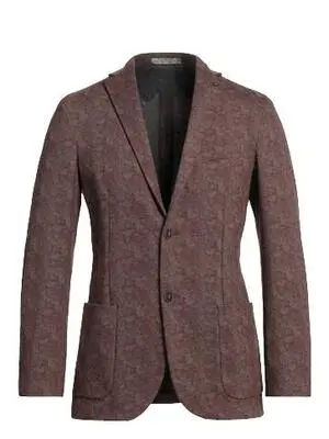 CC COLLECTION CORNELIANI Blazer Size Cotton, Polyamide, Elastane - Brown