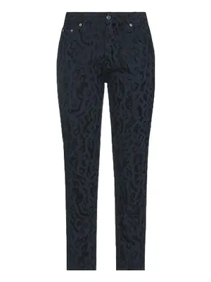DEPARTMENT 5 Tapered Animal Print Pants Blue