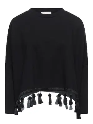 MARIUCCIA MARIUCCIA T-Shirt With Tassels Black