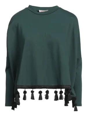 MARIUCCIA MARIUCCIA T-Shirt With Tassels Green