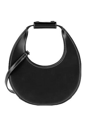 Staud Mini Moon Bag Handbag Bovine Leather - Black