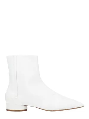 MAISON MARGIELA MAISON MARGIELA Soft Leather Ankle Boots White