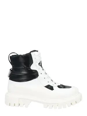 Dolce & Gabbana DOLCE & GABBANA Padded Ankle Boots White