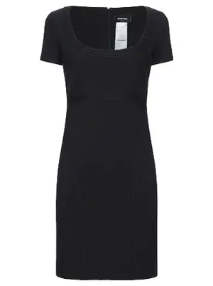Dsquared2 DSQUARED2 Embroidered Bodycon Mini Dress Black