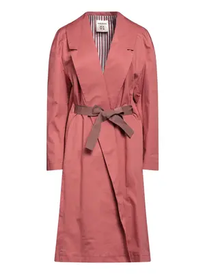 SEMICOUTURE SEMICOUTURE Overcoat & Trench Coat Pastel Pink