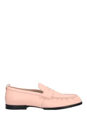 TOD'S TOD'S Penny Loafers In Leather Pink