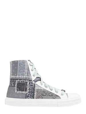 Amiri Textile Fibers High-top Sneakers - Grey