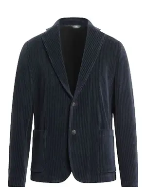 FRADI FRADI Corduroy Blazer Navy Blue