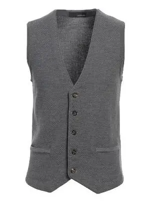 LARDINI Wool Cardigan - Grey