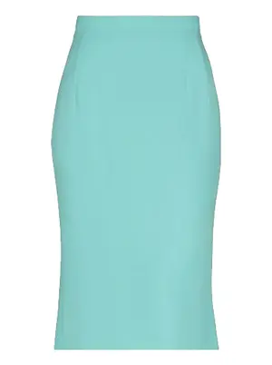 Dolce & Gabbana Midi Flared Skirt - Blue