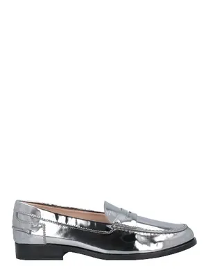 TOD'S Loafers In Leather Silver