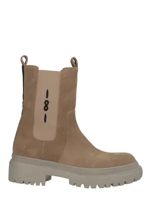 181 Ankle Boots In Soft Leather Sand