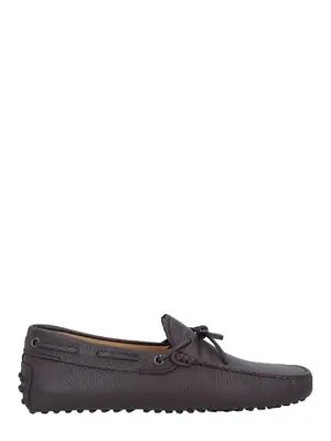 TOD'S Loafers In Leather Brown
