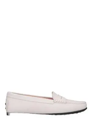 TOD'S TOD'S Leather Loafers White