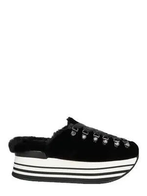 Hogan Textile Fiber Sneakers - Black