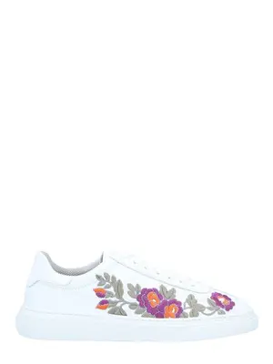 Hogan Leather Low-Top Sneakers White
