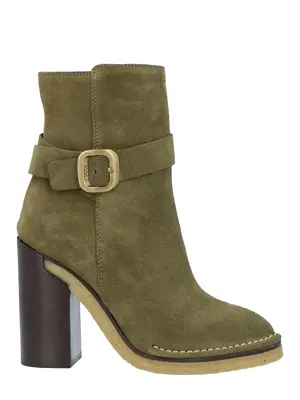 TOD'S Ankle Boots Military Green
